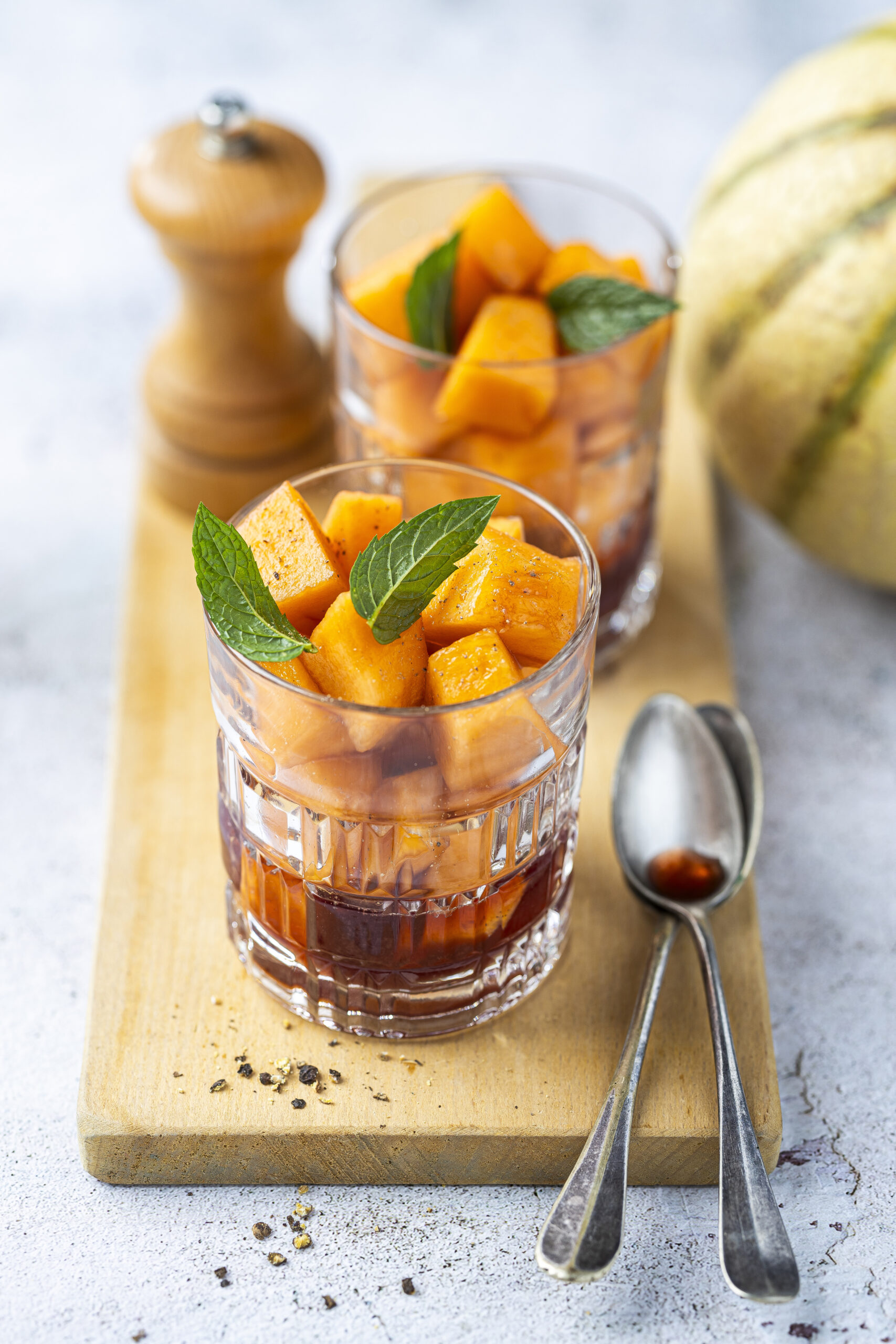 Melon au porto - Recette - Maximag.fr