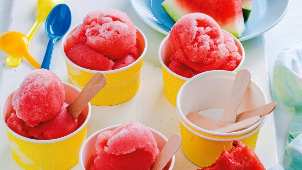 Sorbet à la pastèque - Recette - Maximag.fr